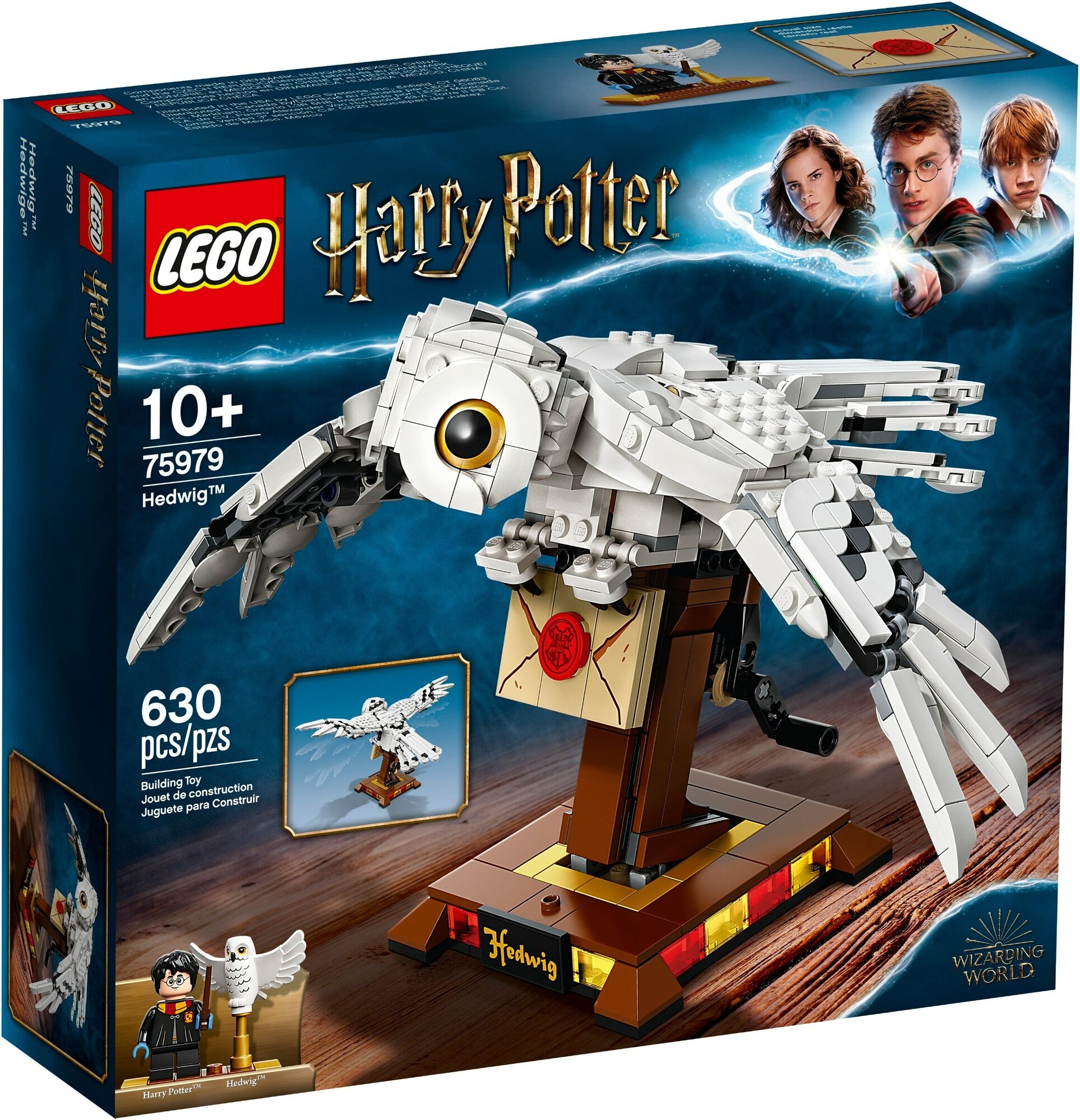 Конструктор LEGO Harry Potter 75979 Hedwig (Букля), 630 дет.