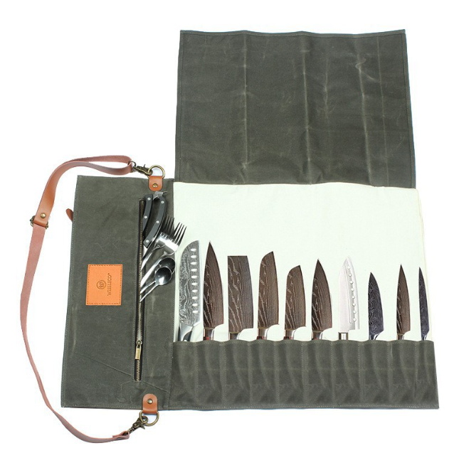 Сумка-скрутка для кухонных инструментов, длина 69 см