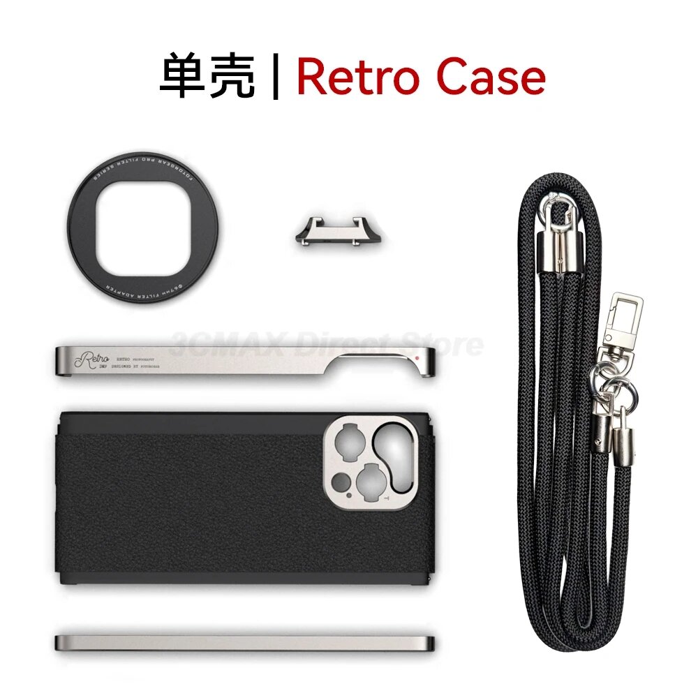 Чехол Fotorgear в стиле ретро, защитный чехол для смартфона для iPhone 16 Pro iPhone 16 Pro Max iPhone 15 Pro iPhone 15 Pro Max