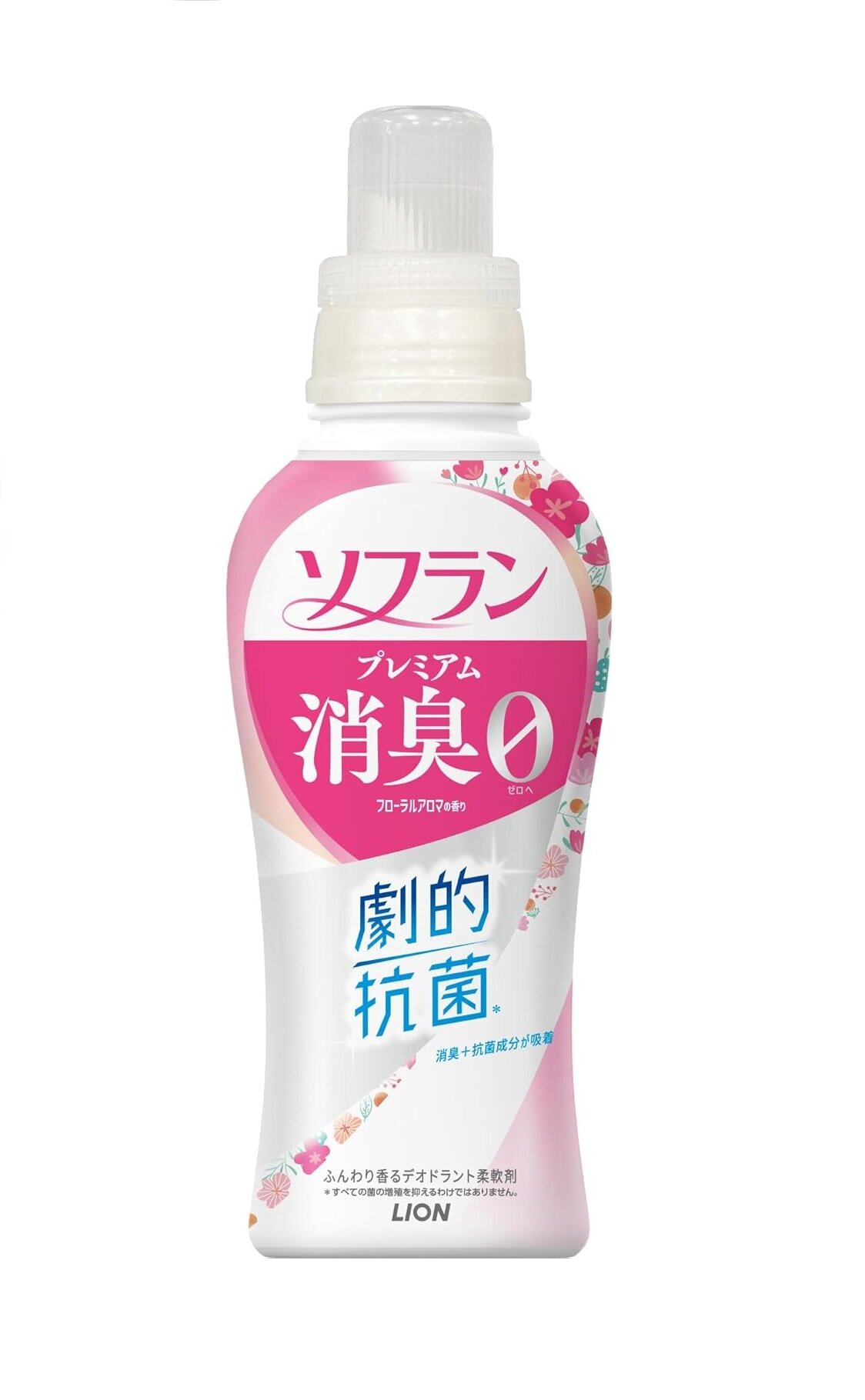 Кондиционер для белья LION Soflan Aroma Natural с цветочным ароматом,510 мл. бут
