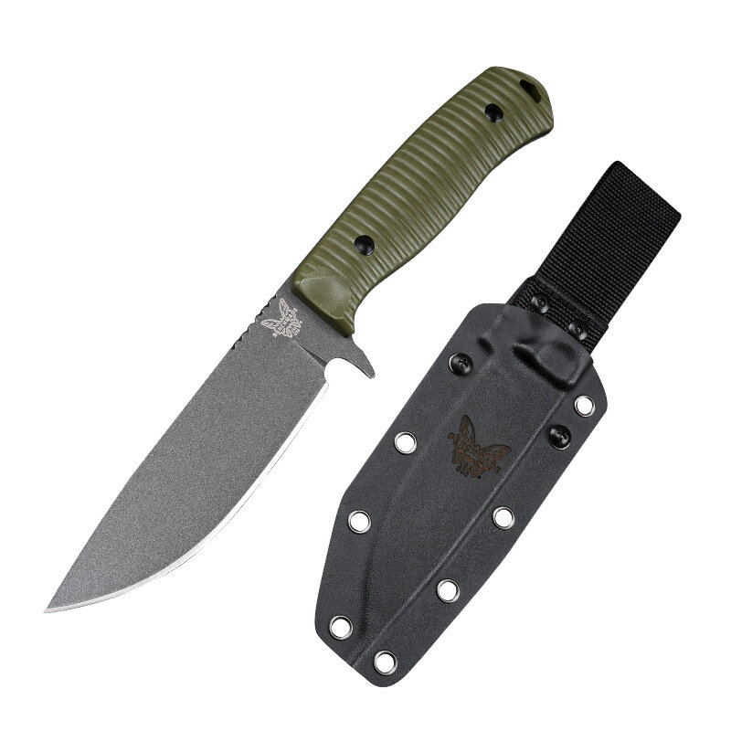 Нож для кемпинга Butterfly с высокой твердостью и рукоятью из G10, многофункциональный нож для выживания в дикой природе, портативный небольшой прямой нож.