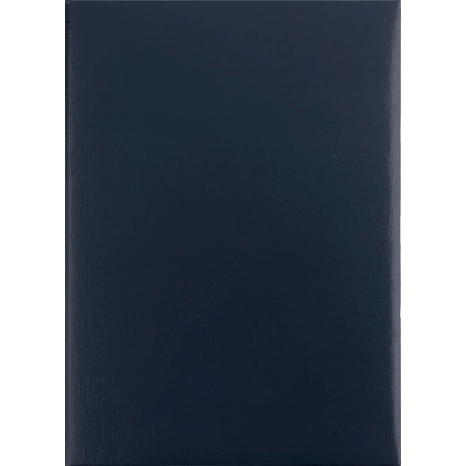 Папка адресная без тиснения бумвинил с поролоном синяя