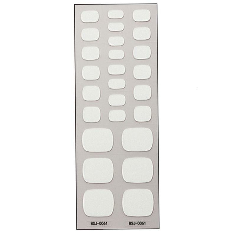 Гелевые наклейки для ногтей, BSJ0061