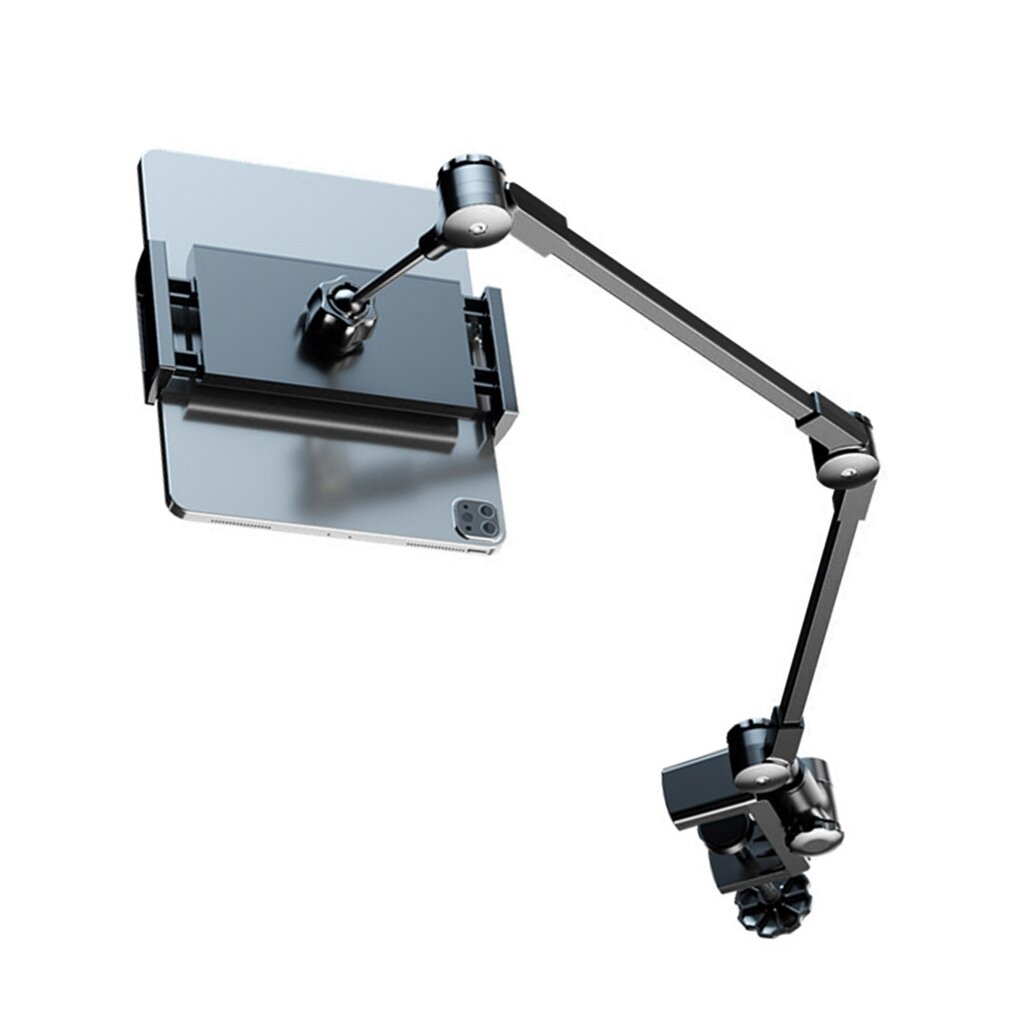 Гибкий Держатель Телефона на Гусиной Шее Для Прикроватных Тумбочек И Настольных Компьютеров Регулируемое Зажимное Крепление для смартфонов И Планшетов