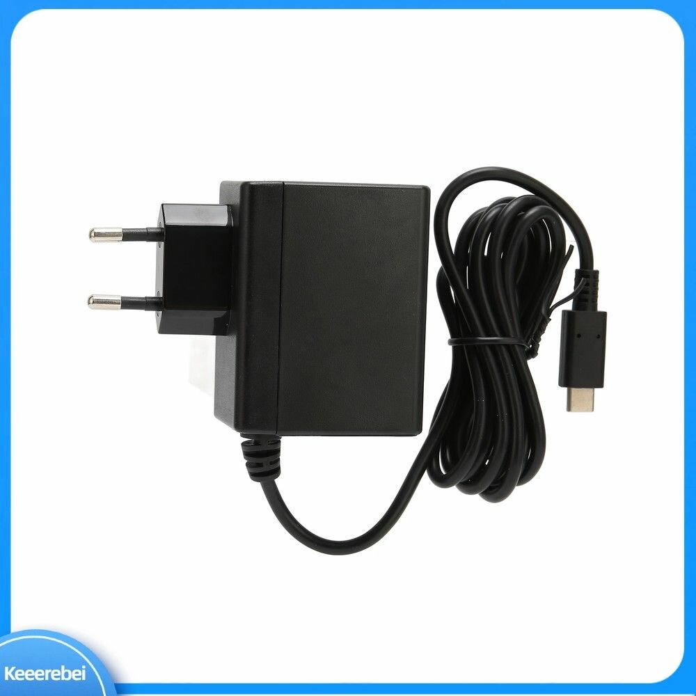 Зарядное устройство для Switch 15V 2.6A PD быстрая зарядка (евровилка 100-240 В)