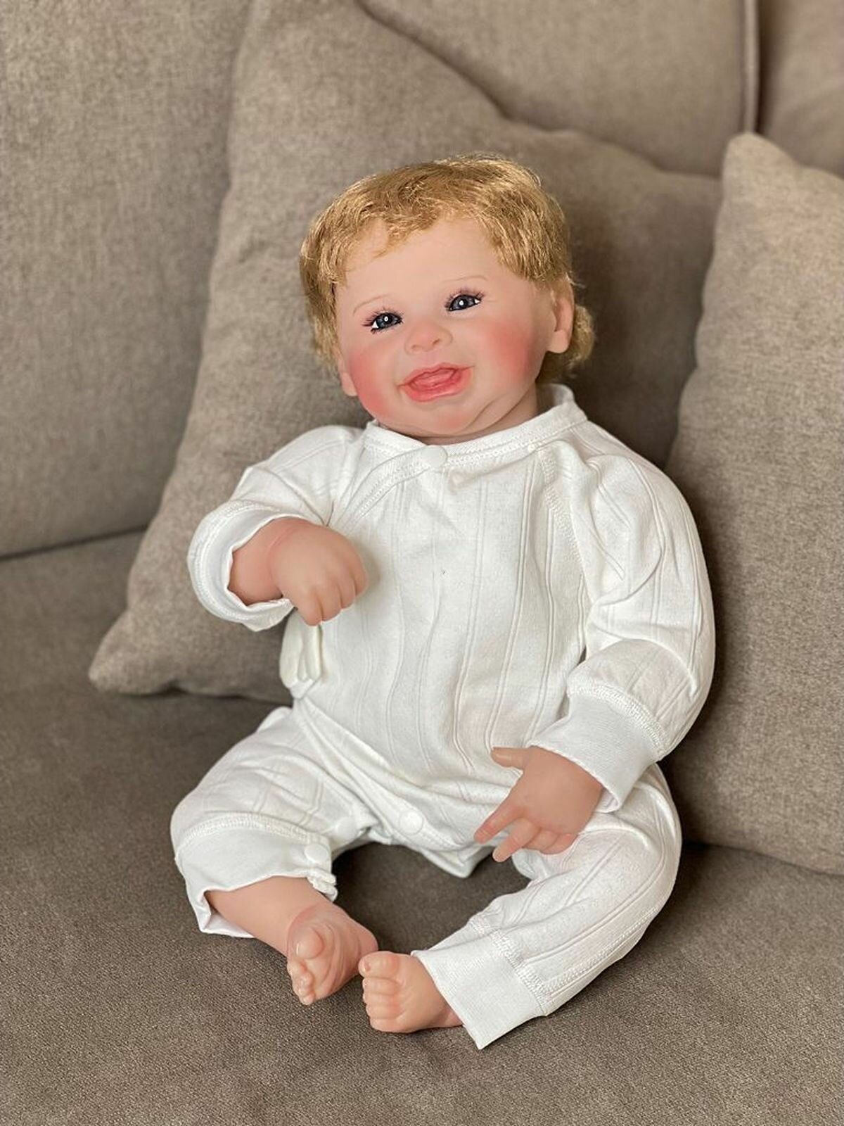 Кукла Реборн мягконабивная 50 см