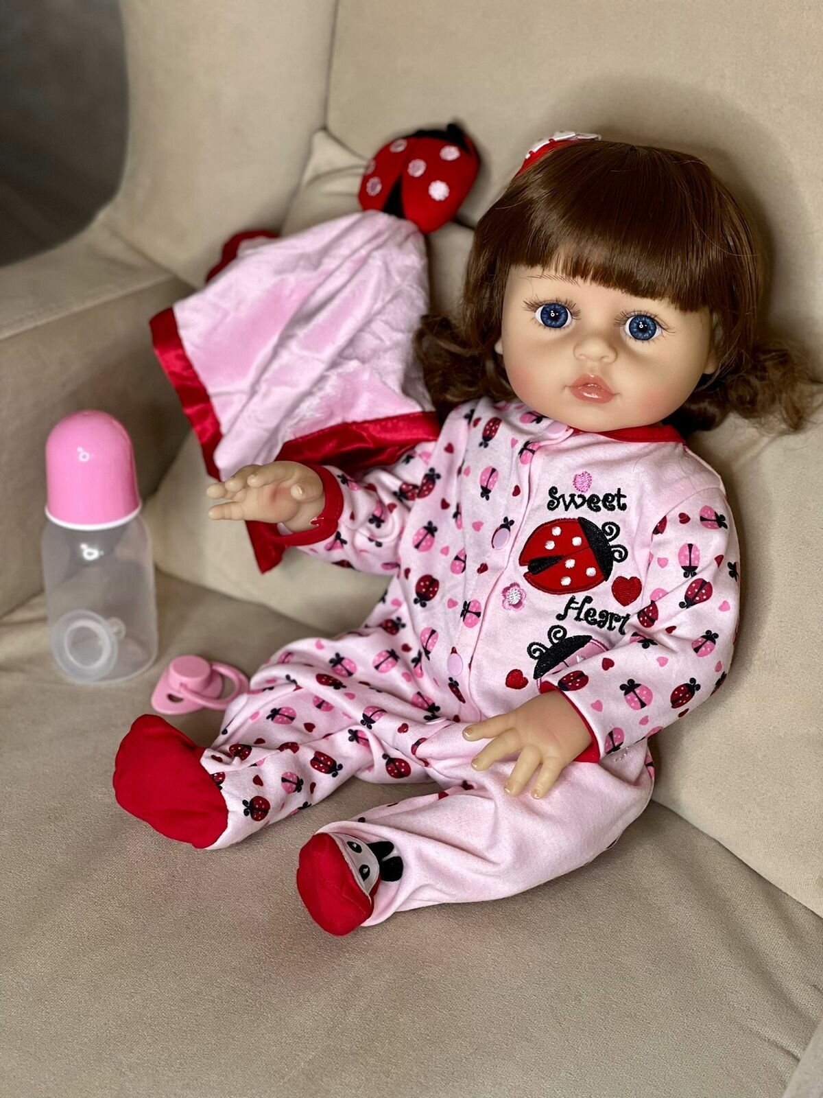 Кукла Реборн виниловая 48 см