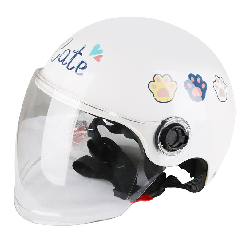 Детский термальный шлем, фабричный класс А, новый национальный стандарт, сертификация 3C, регулируемый, для мальчиков и девочек, большой детский мотоциклетный шлем