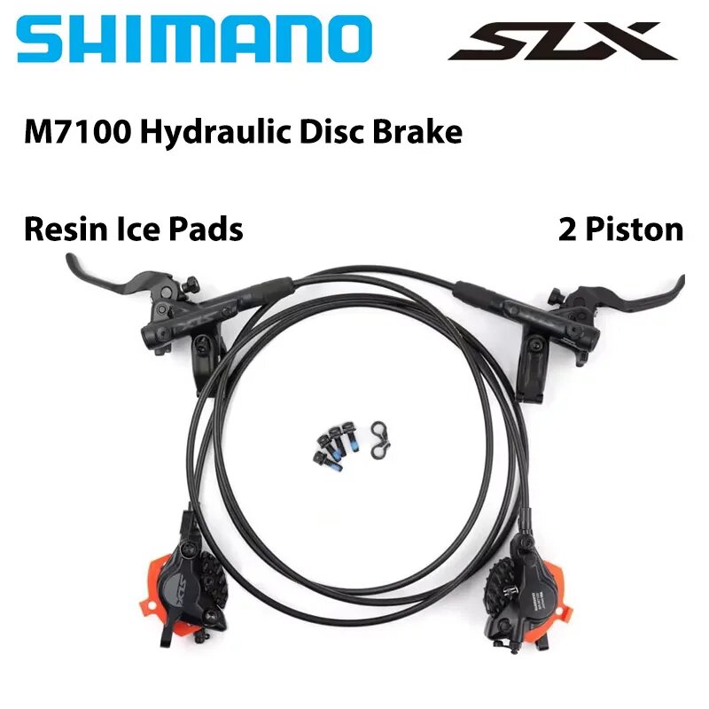 Shimano M7100 SLX Гидравлические дисковые тормоза, черные