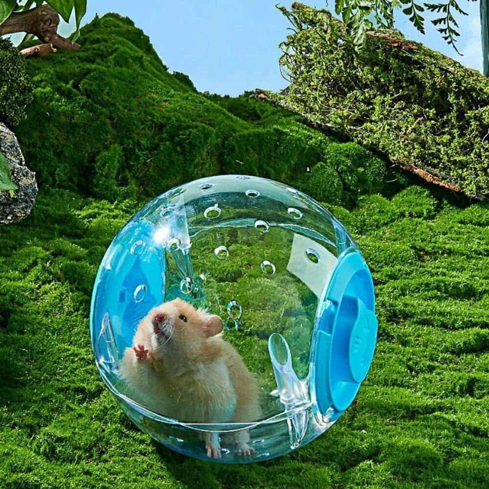 Шар прогулочный "Ball for Run", для хомяка/грызуна/мышей/крыс, диаметр 16см