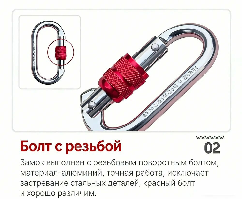 Зажим альпинистский — фото 1