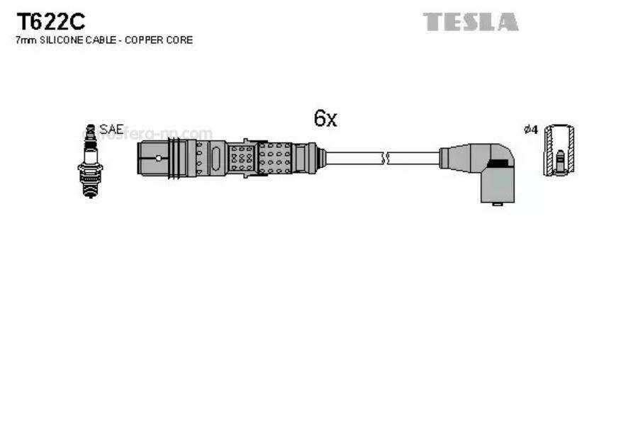 TESLA T622C к-кт проводов!\ MB Vito 2.8i 97-03