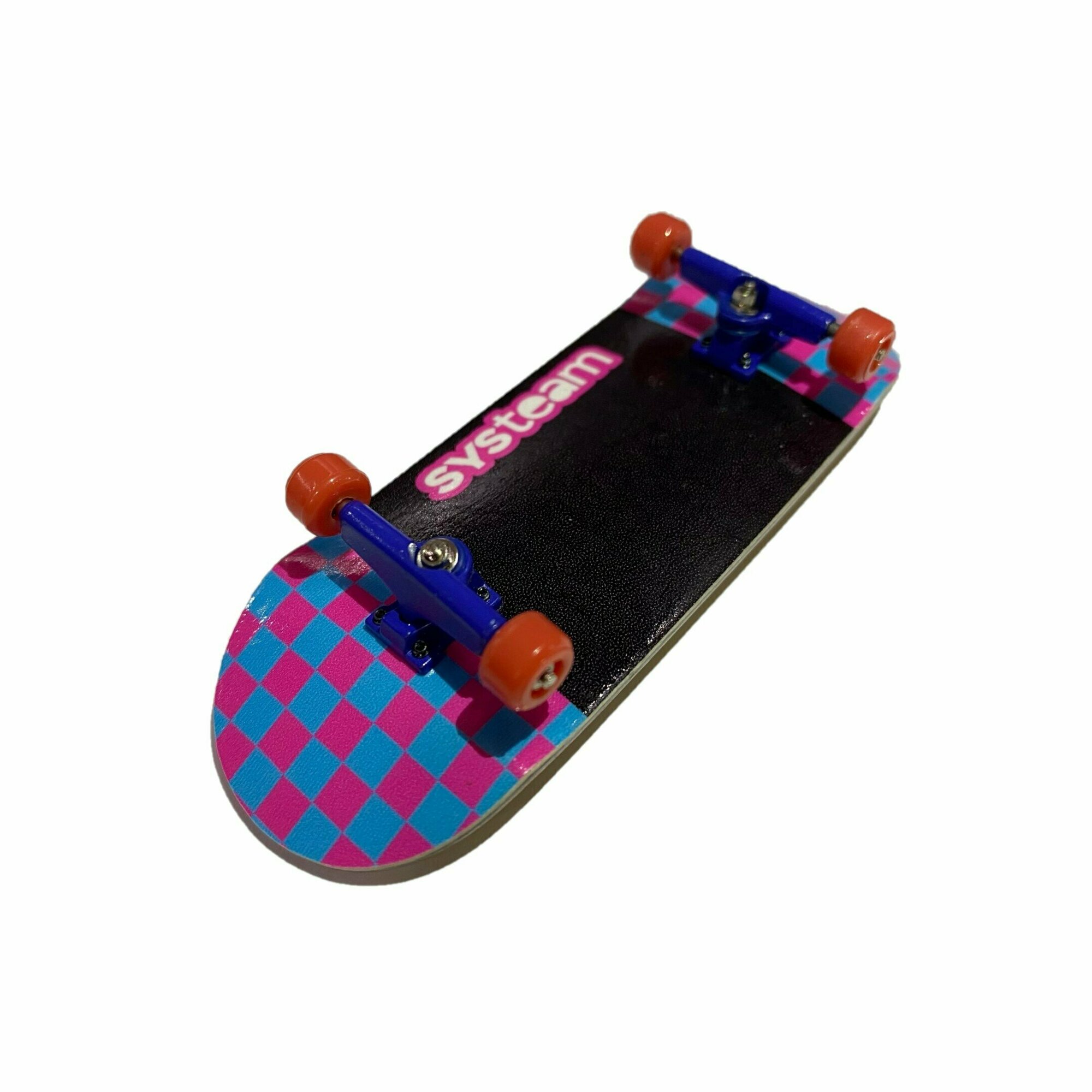 Фингерборд Systeam Squares FB, с подвесками TD-OS, чёрно-фиолетовый, дерево