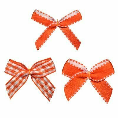 "Annet" BDR набор текстильных бантиков 1 х 20 шт - 403 красный