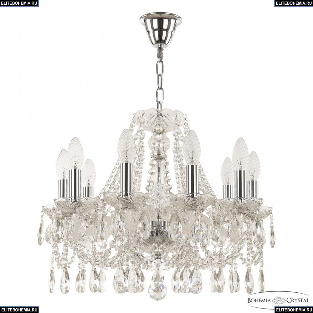 107/10/165 Ni Подвесная люстра Bohemia Ivele Crystal, 107