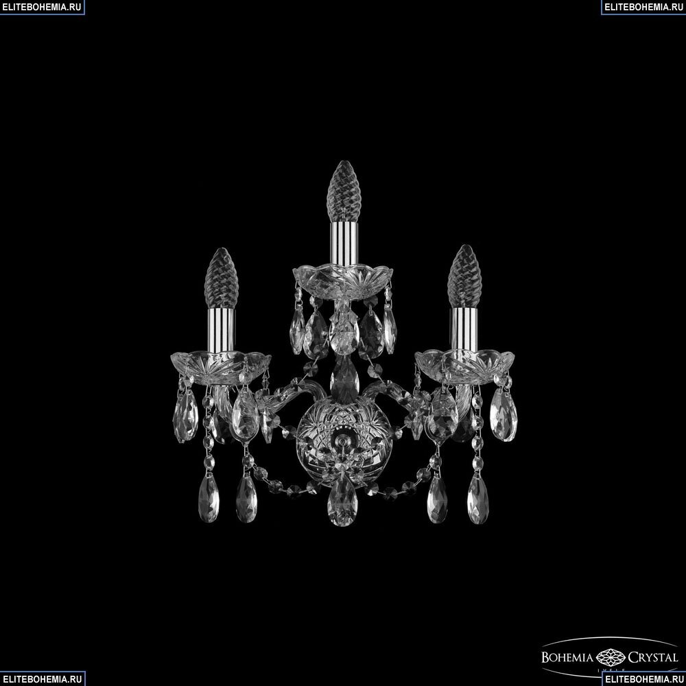 1413B/2+1/141 Ni Бра хрустальное Bohemia Ivele Crystal