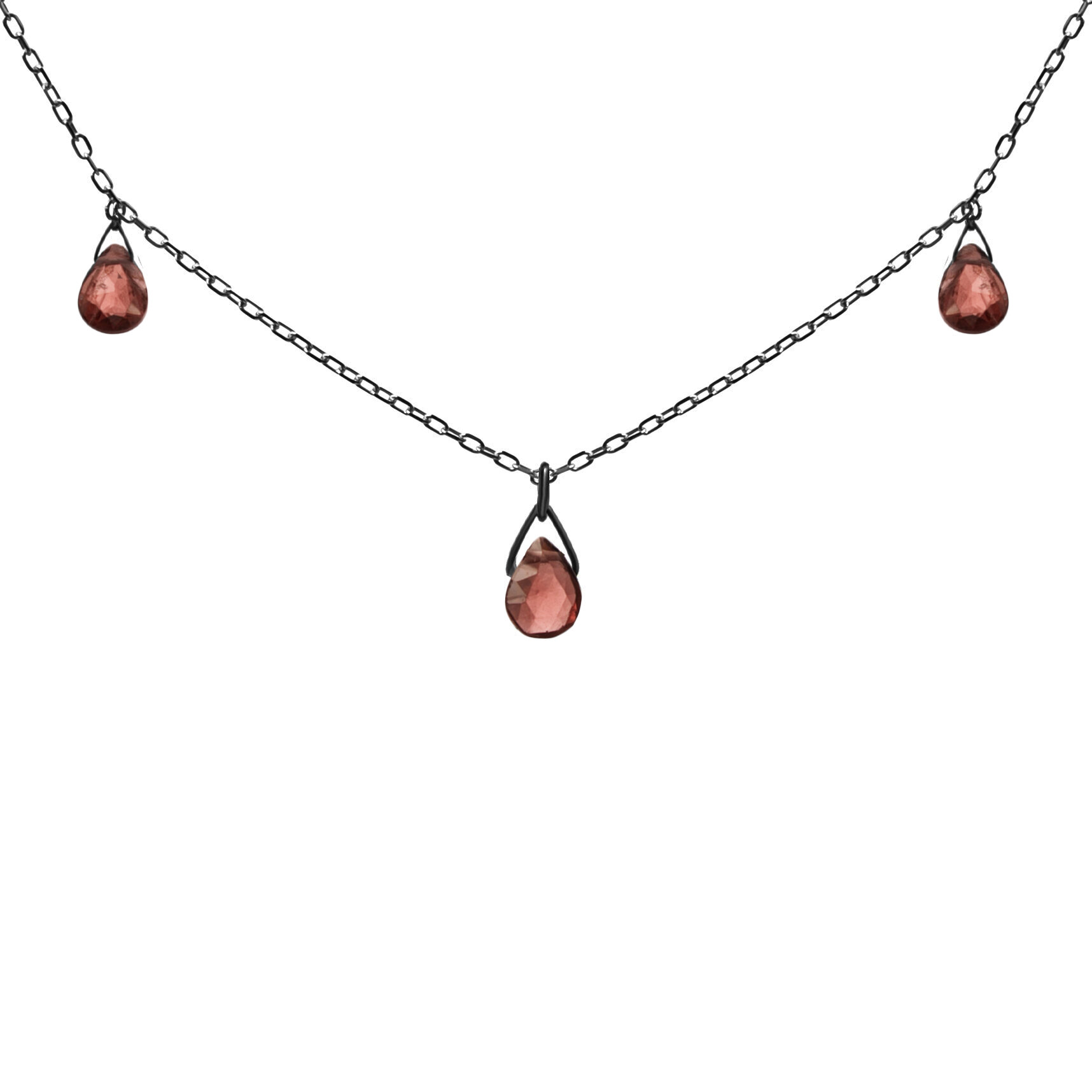 Колье, серебро, 925 проба