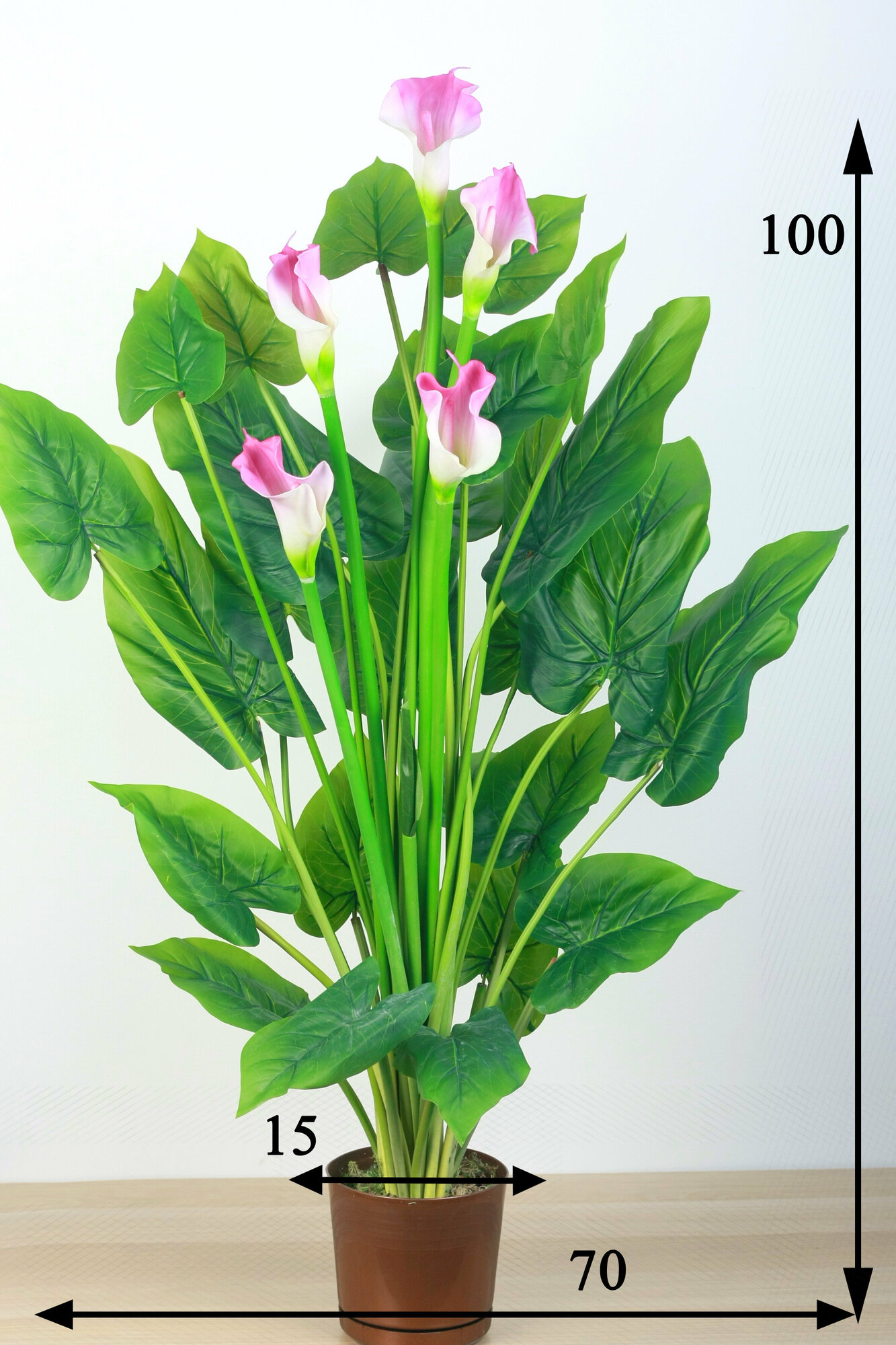 Искусственная калла сиреневая от бренда Holodilova