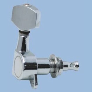 Колки Alice 3+3, хром, маленькая шляпка (AS-016P)