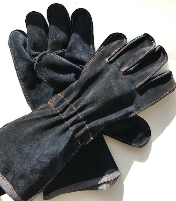 Перчатки-краги с подкладкой