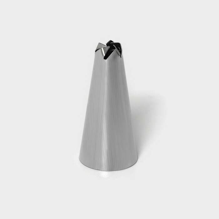 Насадка кондитерская «Закрытая роза», d=2,2 см, выход 1 см, нержавеющая сталь, 1822578