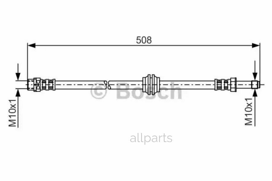 BOSCH 1987481331 Тормозной шланг