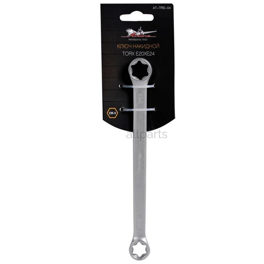 AIRLINE AT-TRS-04 Ключ накидной TORX E20xE24 PRO пласт. подвес (AT-TRS-04)