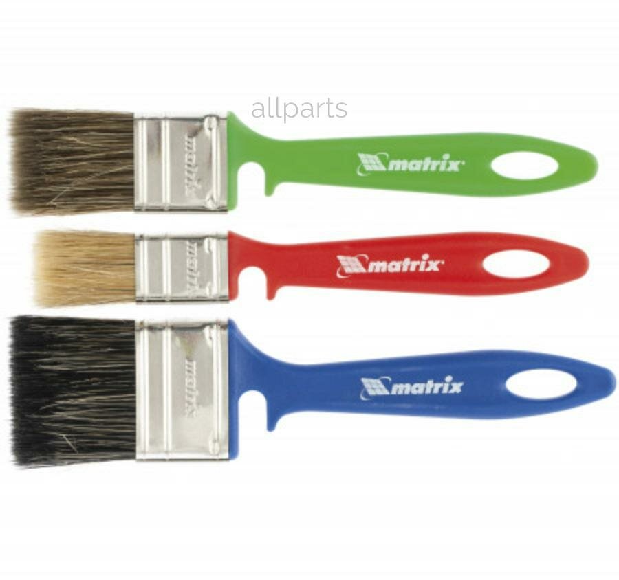 MATRIX 83399 Набор кистей «Универсальный» 25 мм, 35 мм, 50 мм Color Line пластик MATRIX 83399