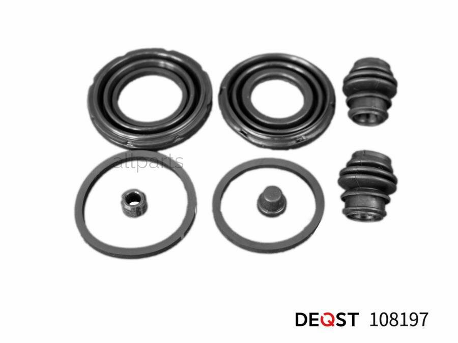 DEQST 108197 Ремкомплект тормозного суппорта переднего (для поршня O 38/43 mm суппорт Akebono). Применяемость: H