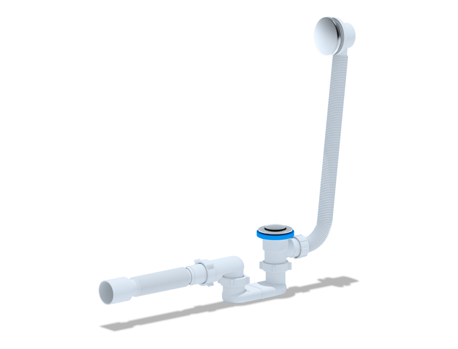 Слив-перелив АНИ пласт EC055S автомат 74 см