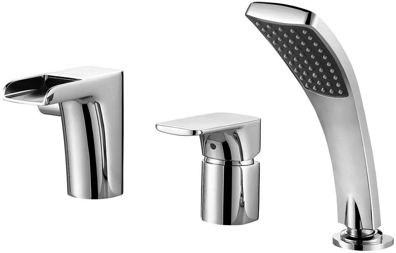 Смеситель D&K Berlin Freie DA1434201 на борт ванны