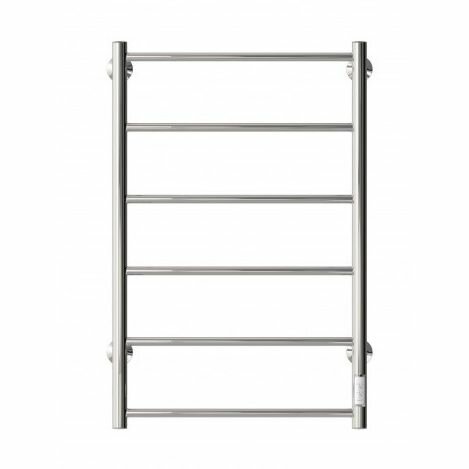 Полотенцесушитель электрический Двин (Dveen) R neo 80х50 см, 1х1/2″ К диммер полированный хром