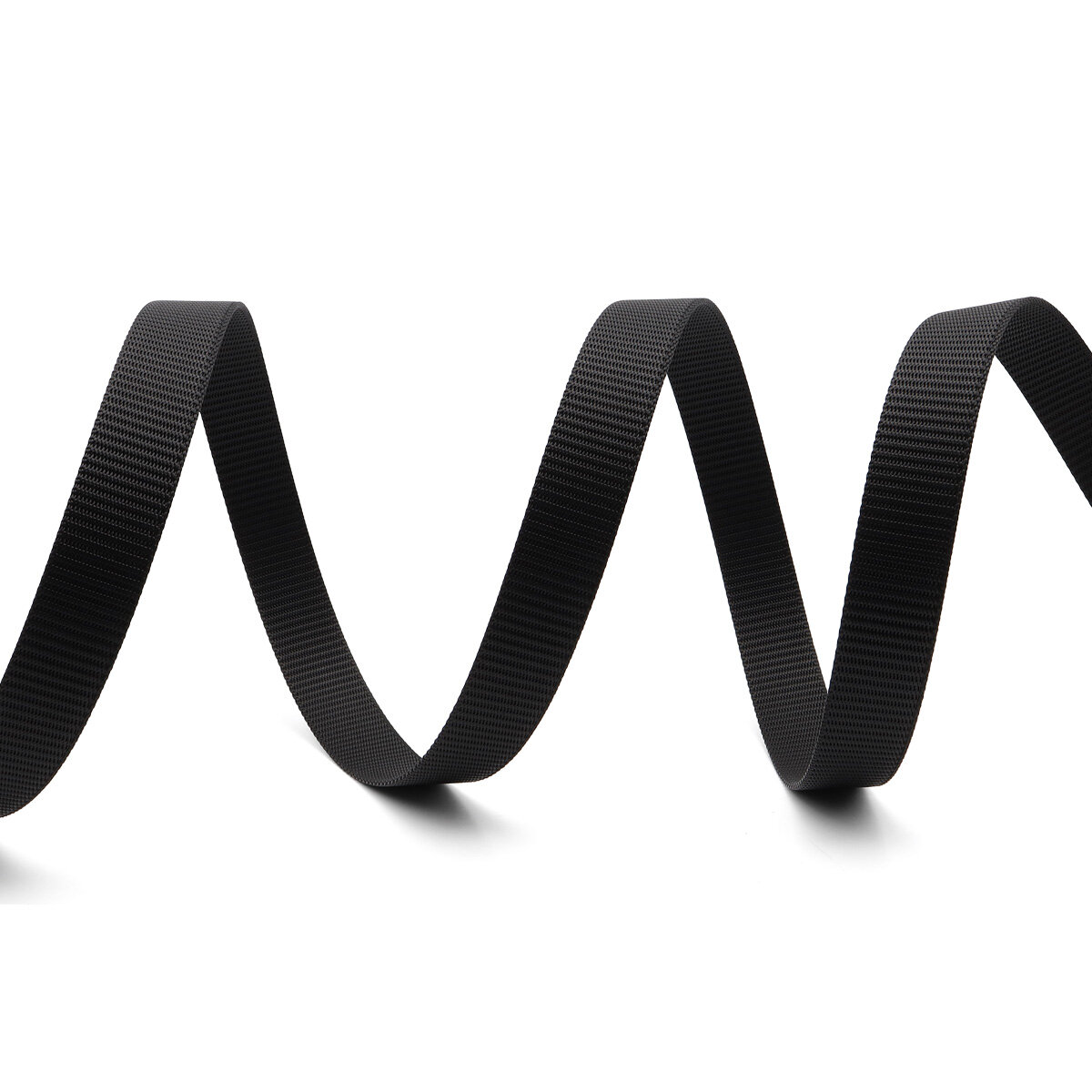 Стропа ременная 30 мм, 25 м, 65 г/м, 100% нейлон, Айрис (черный)