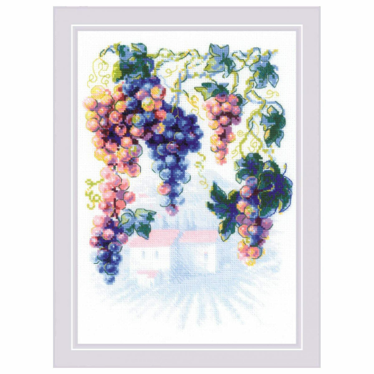 Набор для вышивания крестиком 'Щедрая лоза', 21х30 см, Риолис