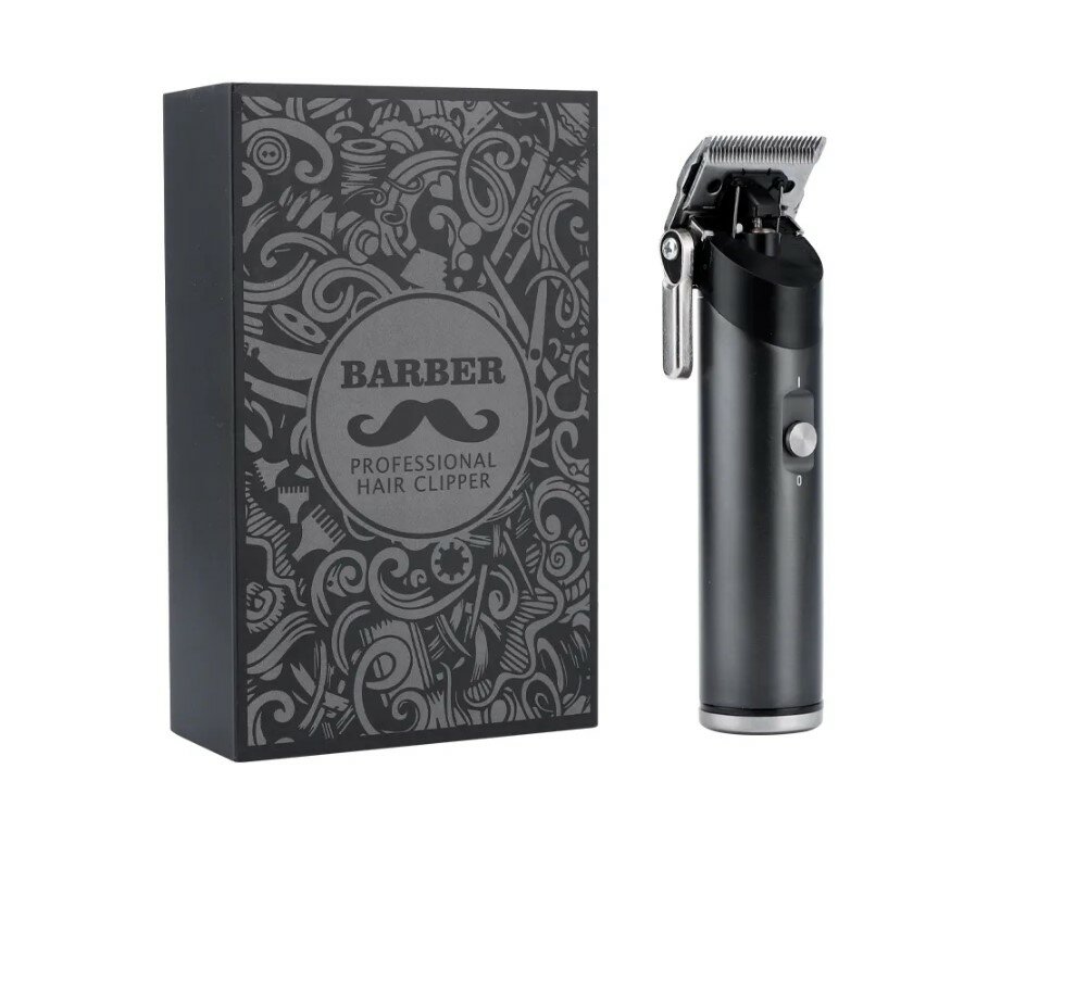 Машинка для стрижки волос nezz M-2021, набор, черная Уценка неполный комплект