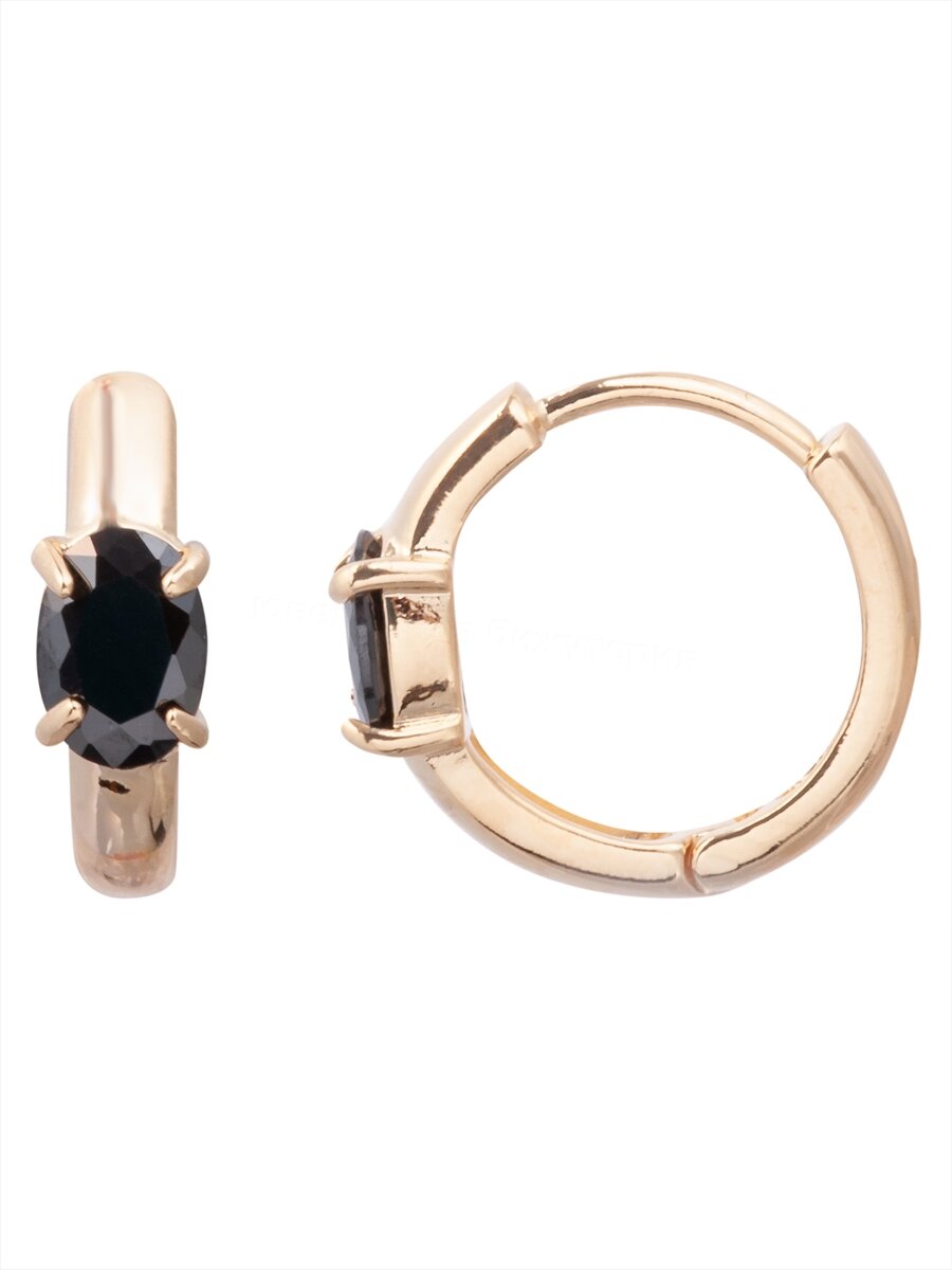 Серьги, фианит