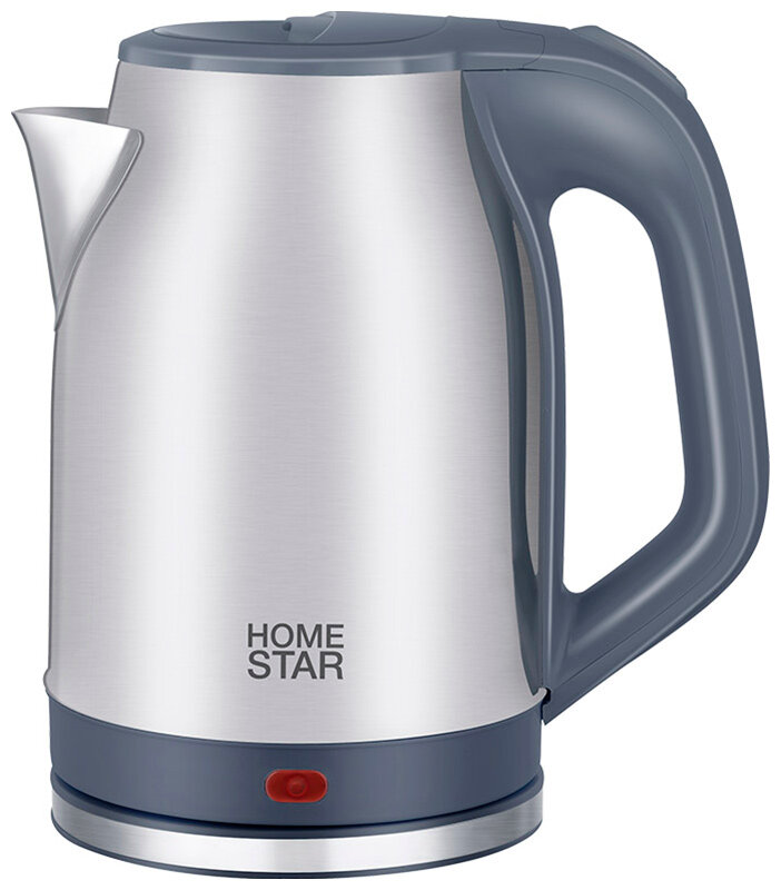 Чайник электрический Homestar HS-1005, 2.3 л, серый (107003)