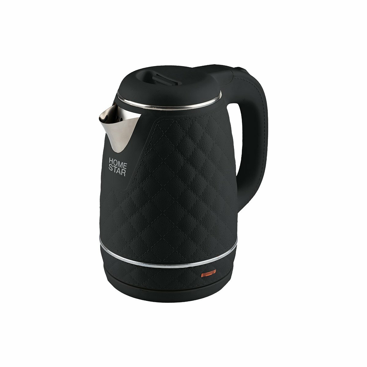 Чайник Homestar 1 7 л черный двойной корпус мощность 1500 Вт шнур 59 см