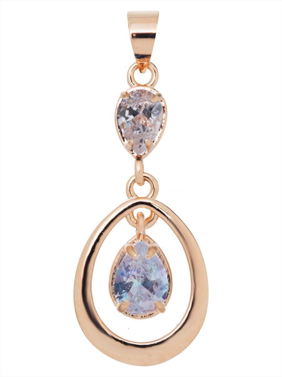Подвеска Lotus Jewelry, горный хрусталь