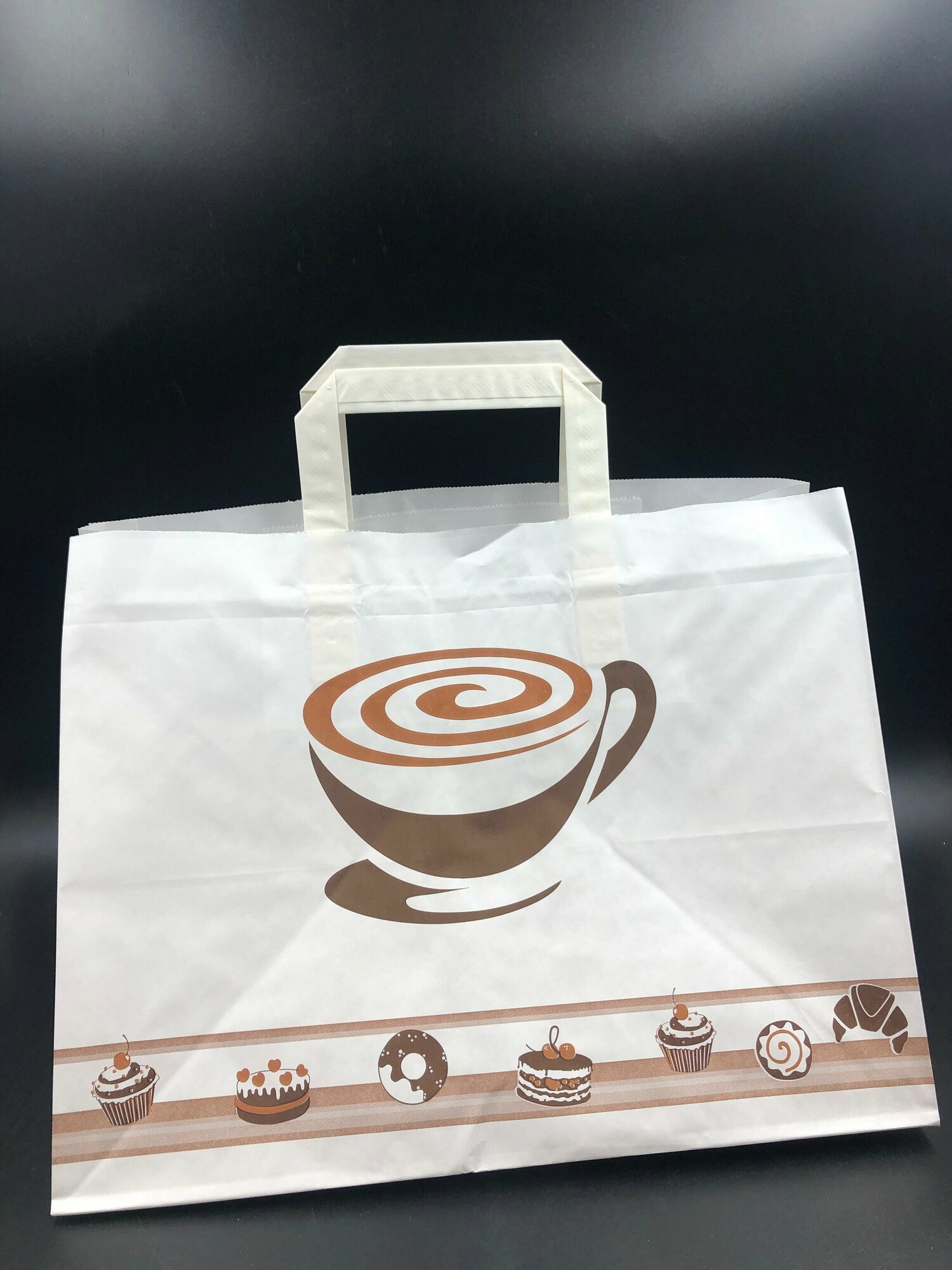 Пакет 5 шт. кондит, Mokka, плоск 317х245х218 арт.58