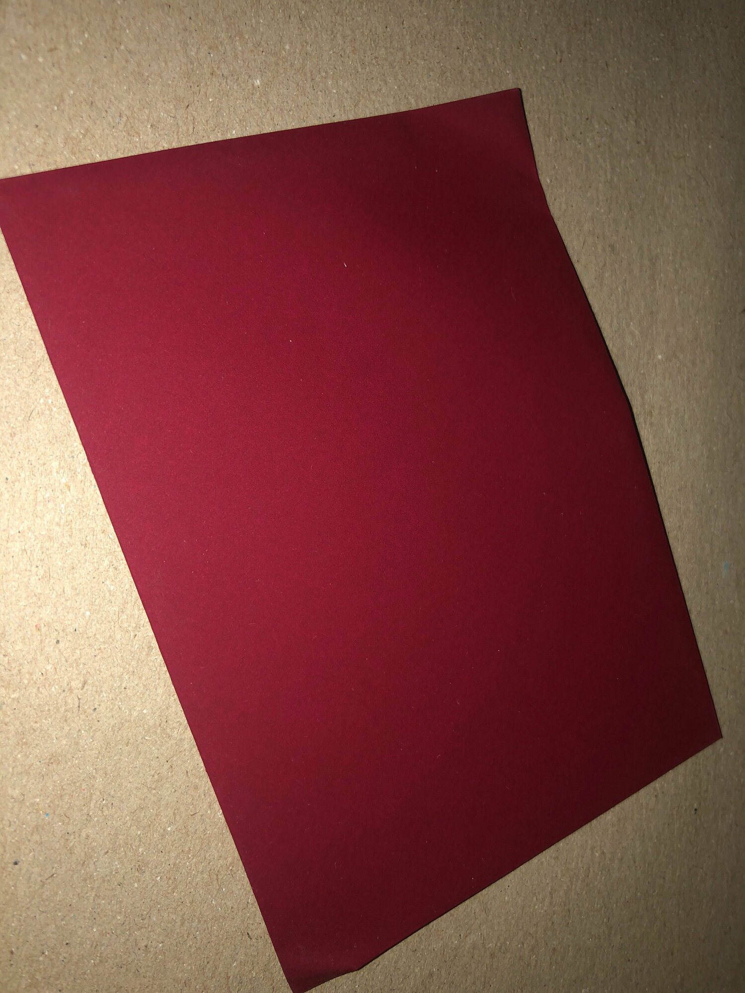 Конверт 78х110 мм The Tube Ketchup (Бордовый) 120г/м2 набор из 50 шт