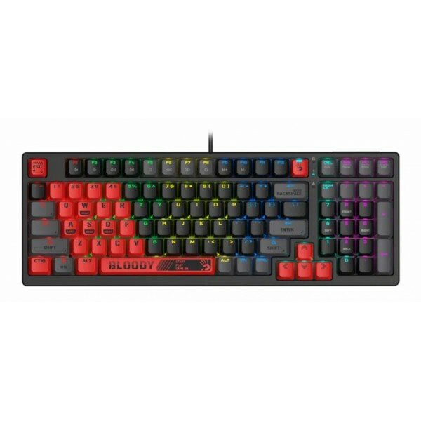 Клавиатура проводная A4Tech Bloody S98 (S98 RED) USB черный/красный
