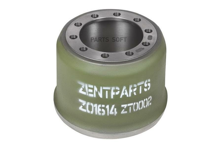 Z01614 ZENTPARTS барабан тормозной 300x200/209 H=260 d=190/225 n=10x23