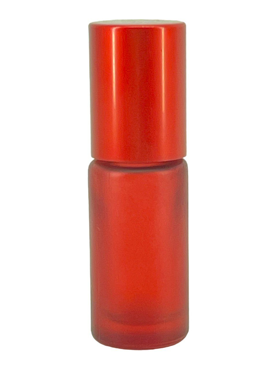 Набор роллеров для эфирных масел, флакон 5мл, 8 штук, красное стекло