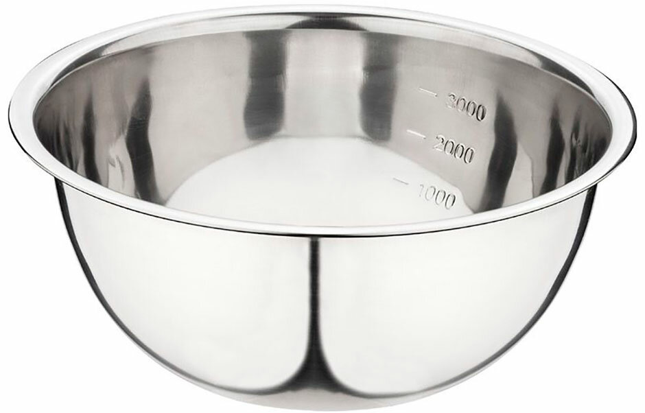 Миска из нержавеющей стали Mallony Bowl-Roll-28, 4300 мл (003279)