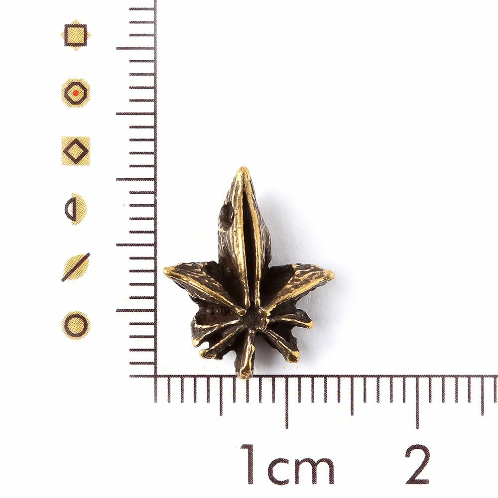 Подвеска, набор 4 штуки фурнитура для создания бижутерии Anna Bronze л1598(4) — фото 1
