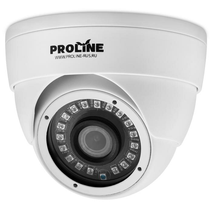 Купольная гибридная видеокамера Proline PR-HD2222F