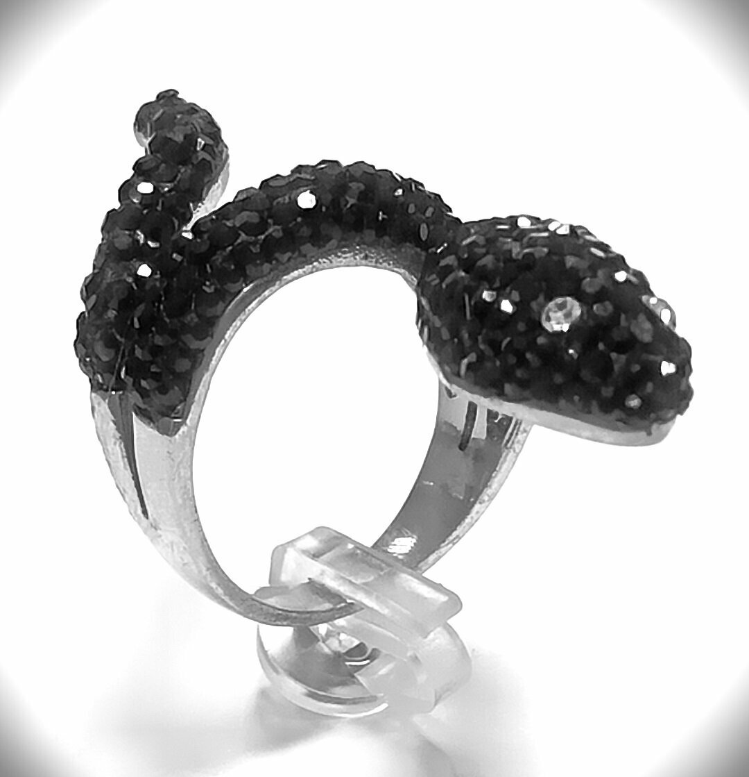 Перстень Эстерелла, серебро, 925 проба, родирование, Swarovski Zirconia, размер 16.5 — фото 1