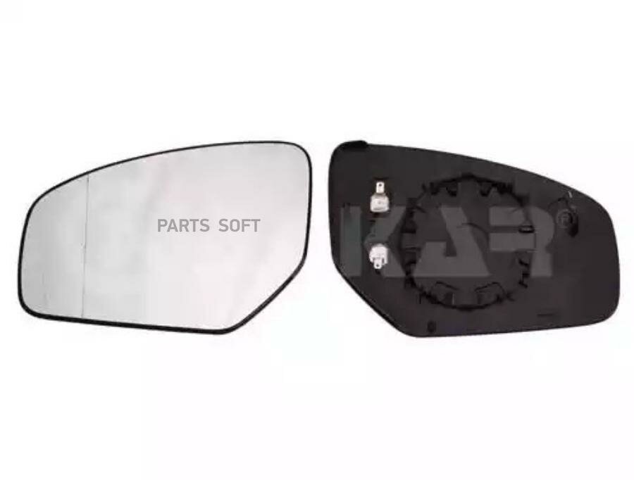 6471935 ALKAR Стекло зеркала Honda Civic 9 02/12-> с подогревом левого