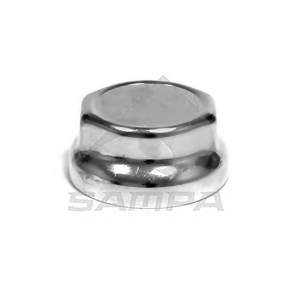 SAMPA 070.064 (0321224250 / 0321224260S / 070064_SA) крышка ступицы (алюм.) m125x2 внутр. sw105 \bpw-eco(6.5-9т)